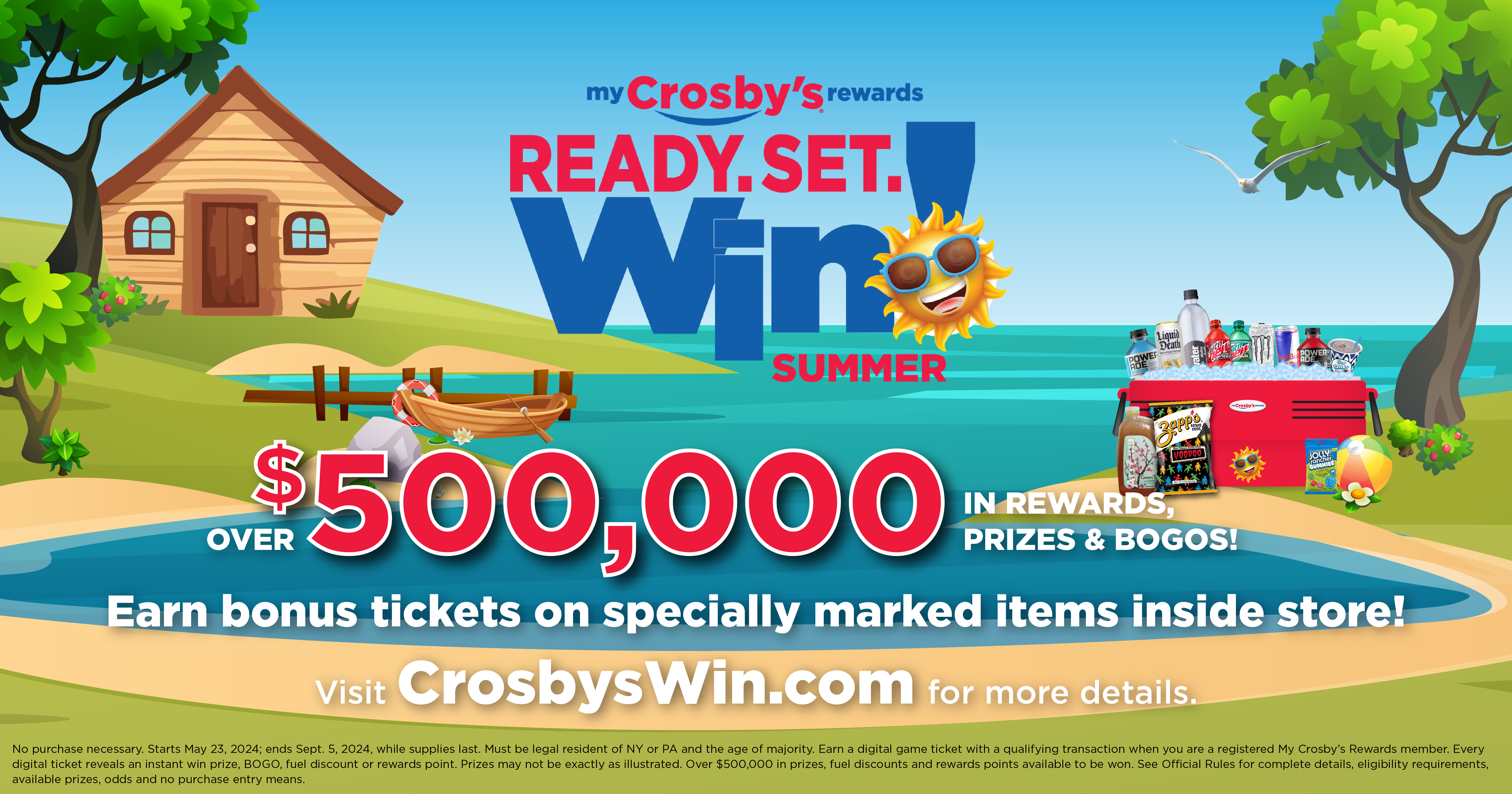 Prizes and Winners - Ready. Set. WIN!